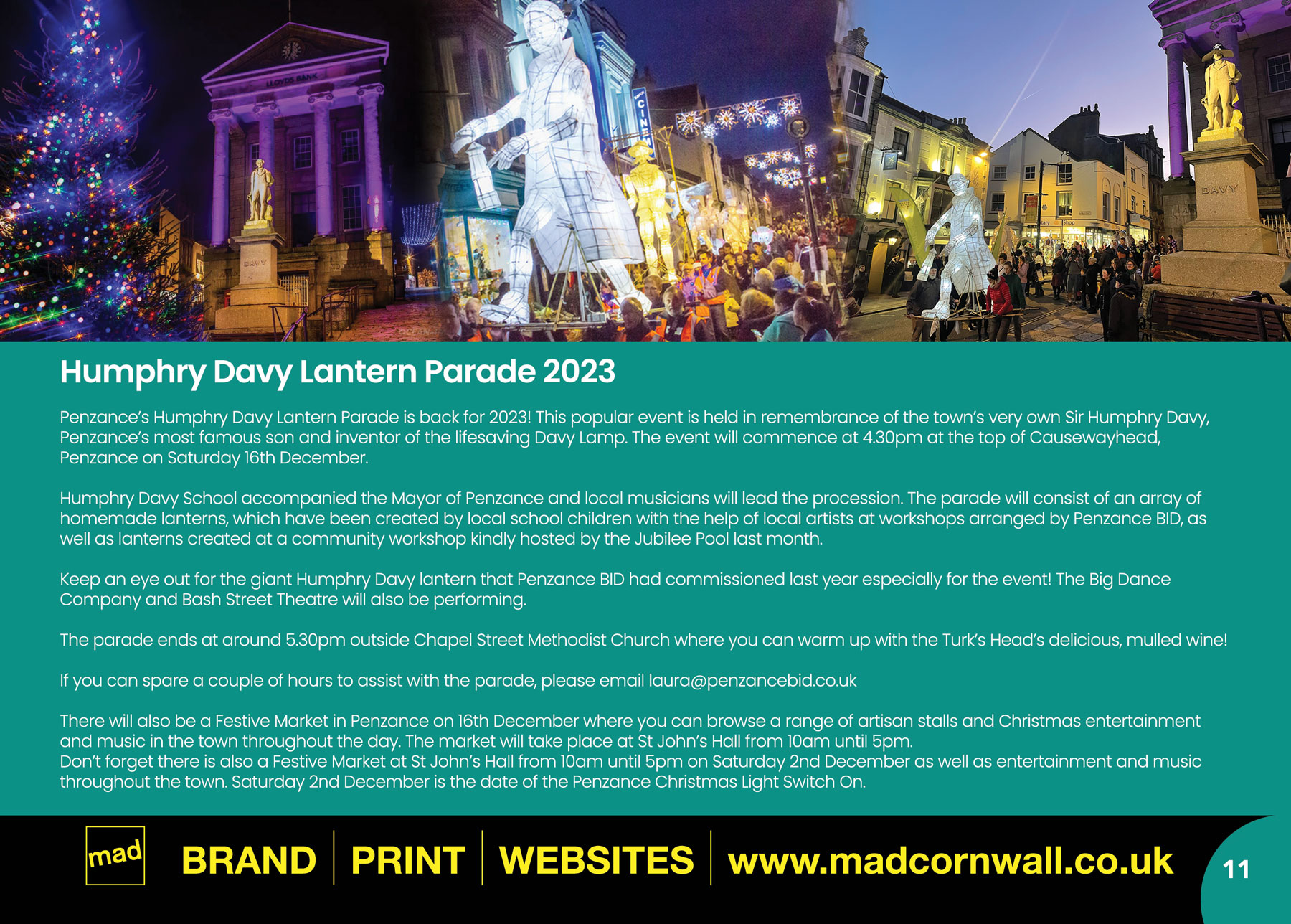 Humphry Davy Lantern Parade 2023 - The Penwith Eye